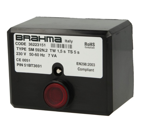 Brahma Control Box - KB Combustion Ltd
